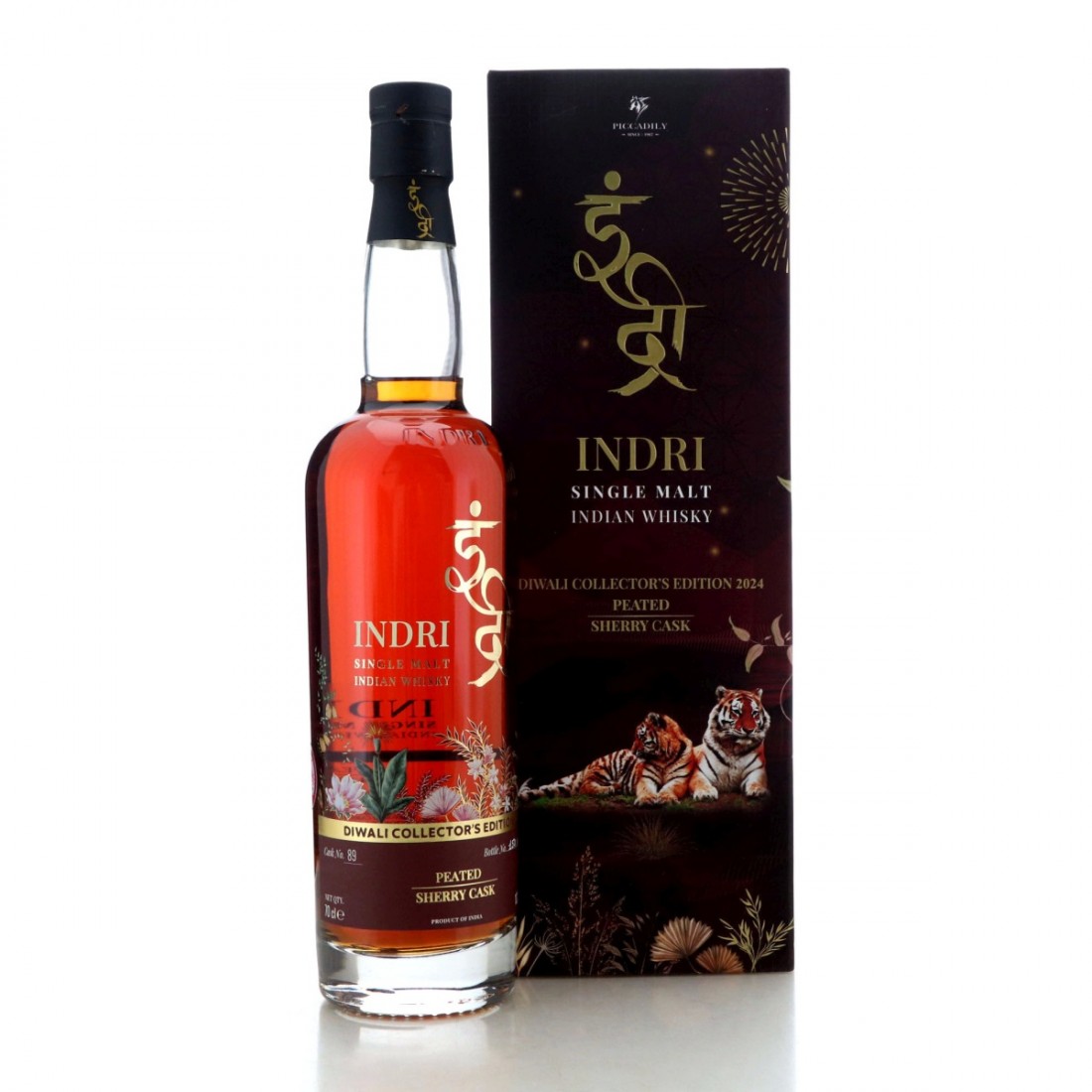 Indri Peated Single Sherry Cask #89/ Diwali Collector's Edition 2024 ...
