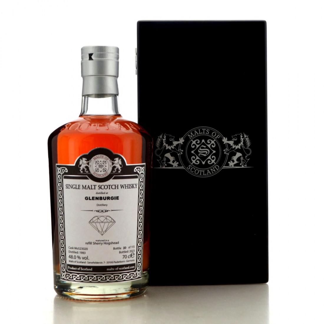 Glenburgie 1983 Malts of Scotland Sherry Hogshead | Whisky Auctioneer