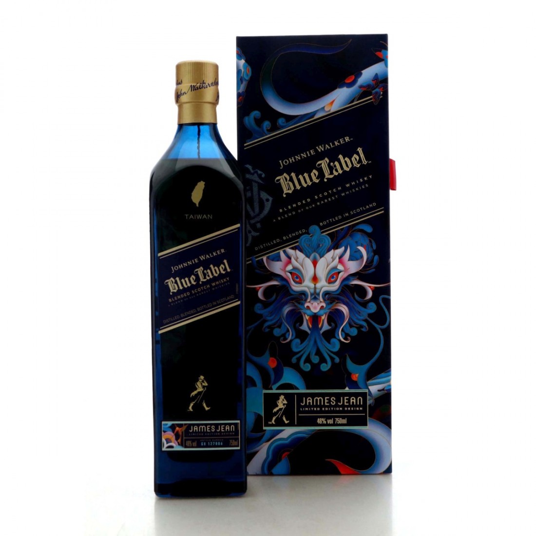 Johnnie Walker Blue Label James Jean Limited Edition 75cl / Taiwan ...