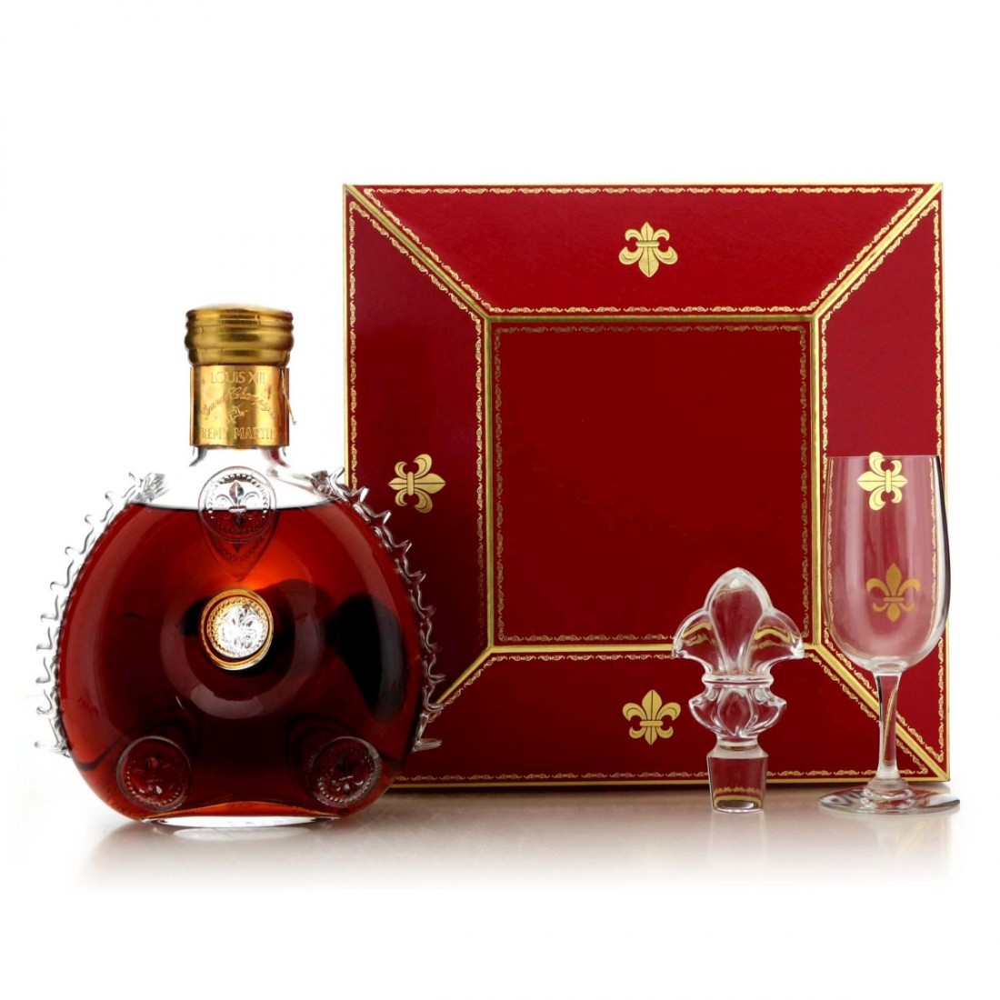 Remy Martin Louis XIII Grande Champagne Cognac Gift Pack 1980s | Whisky Auctioneer