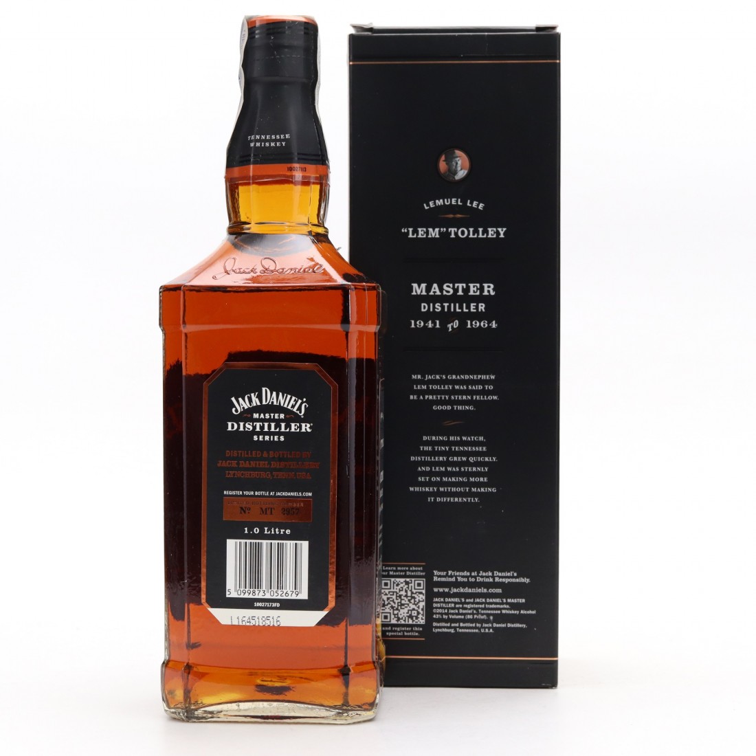 Jack Daniel's Master Distiller No.3 70cl / 'Lem' Tolley | Whisky Auctioneer