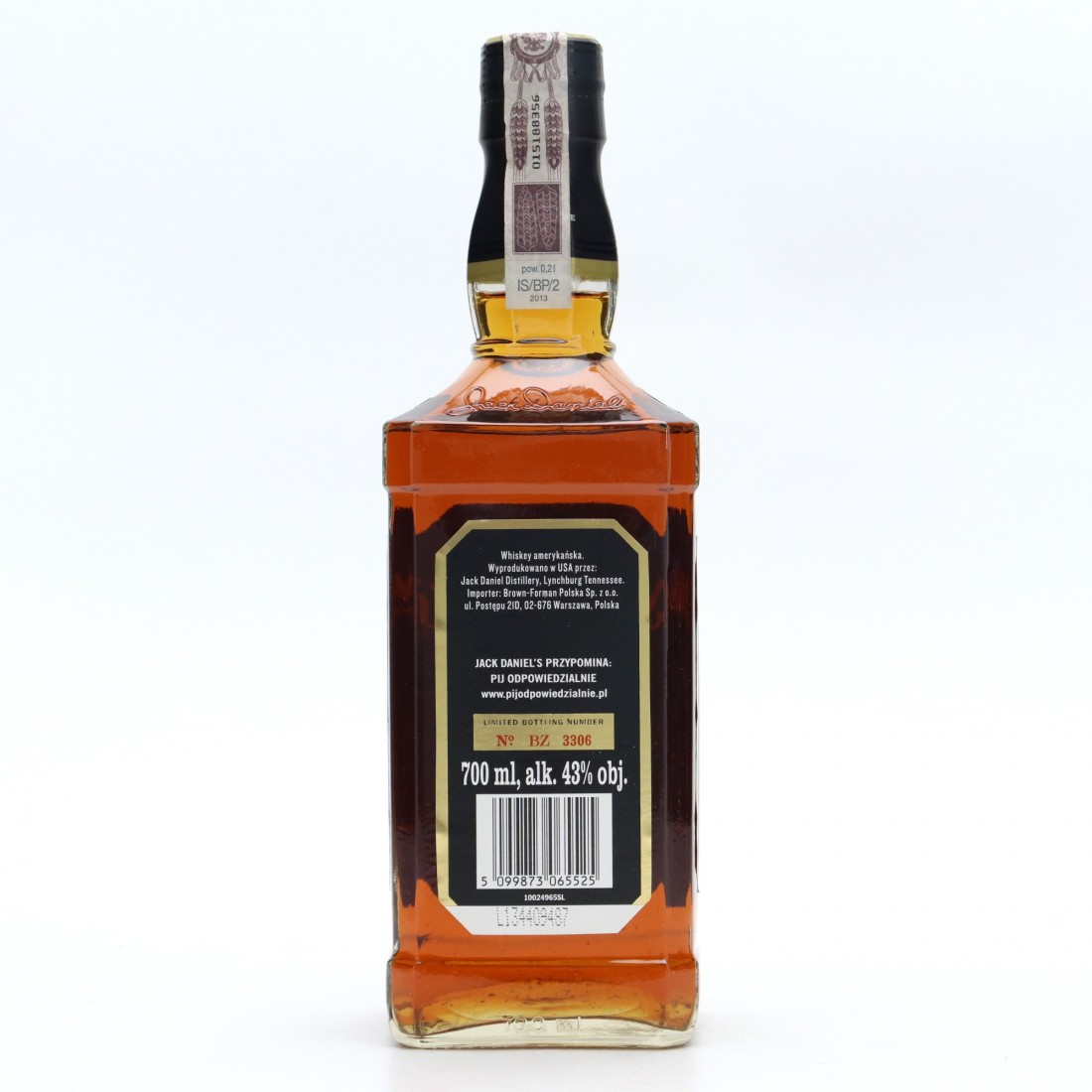 Jack Daniel's Master Distiller No.1 70cl / Jasper Newton 'Jack' Daniel ...