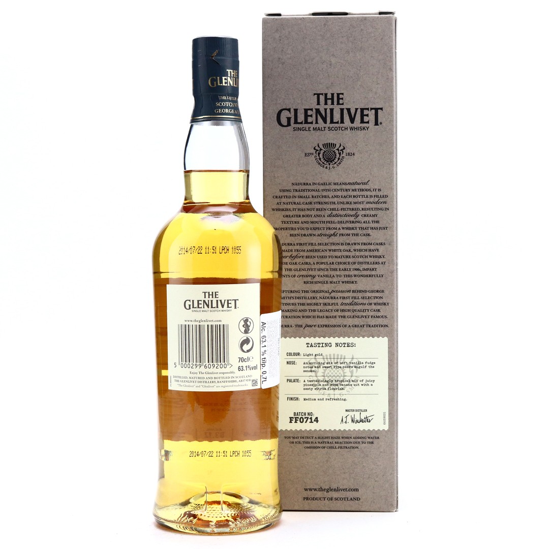 Glenlivet Nadurra First Fill Selections Batch #FF0714 | Whisky Auctioneer