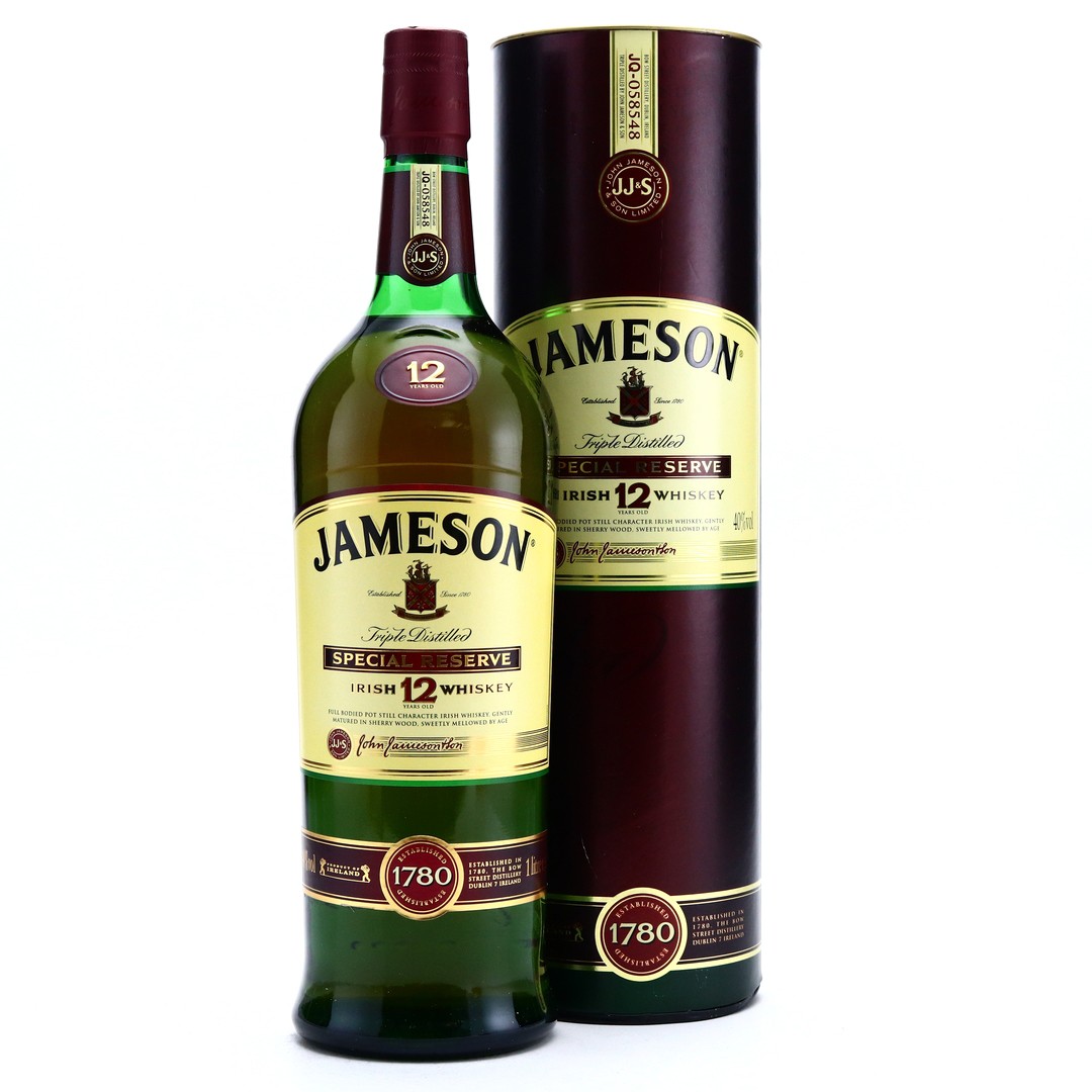 Jameson 12 Year Old Special Reserve 1 Litre | Whisky Auctioneer