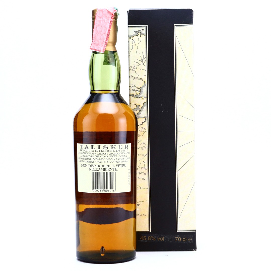 Talisker 10 Year Old Map Label 1990s | Whisky Auctioneer