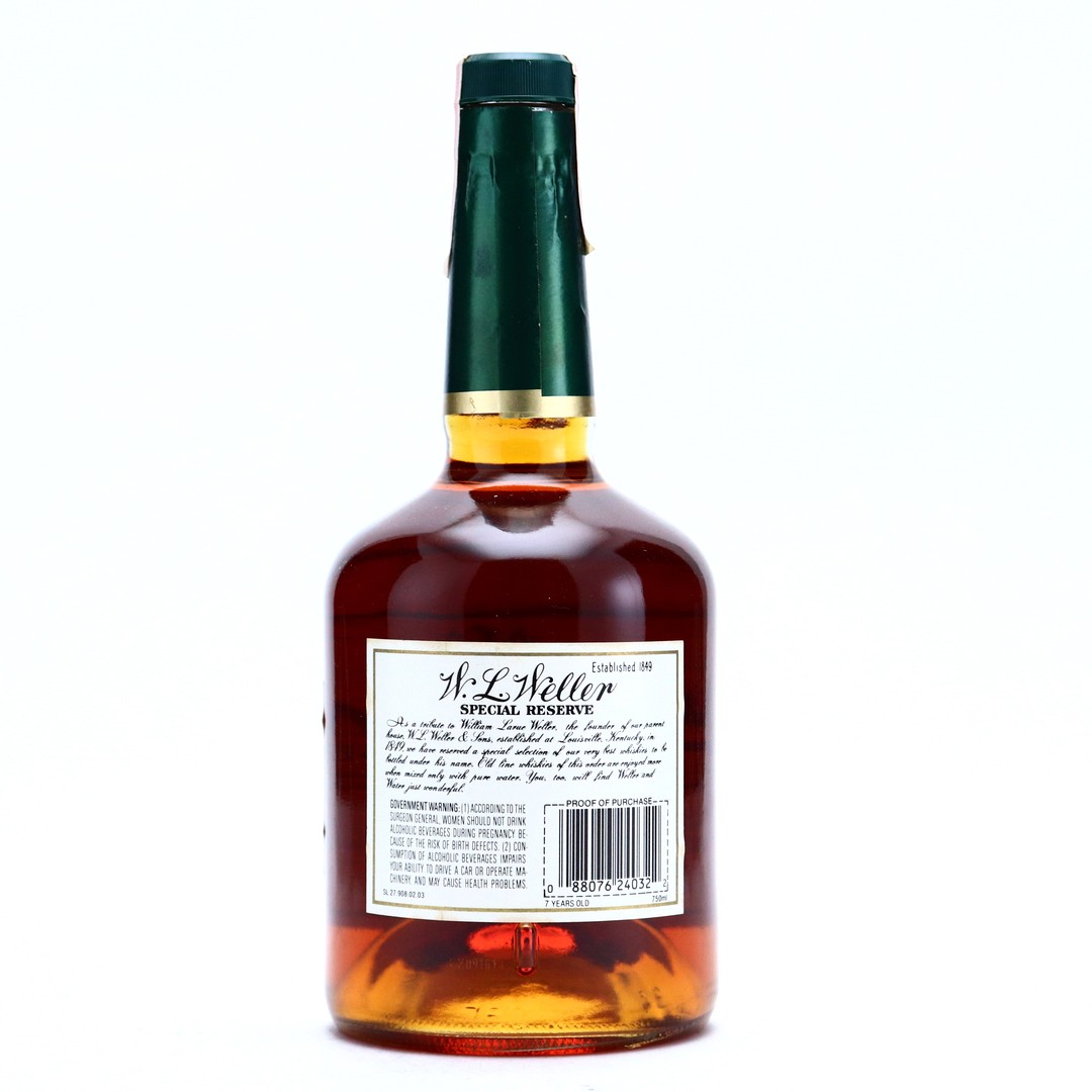 W.L. Weller 7 Year Old Special Reserve 1994 / Stitzel-Weller | Whisky ...