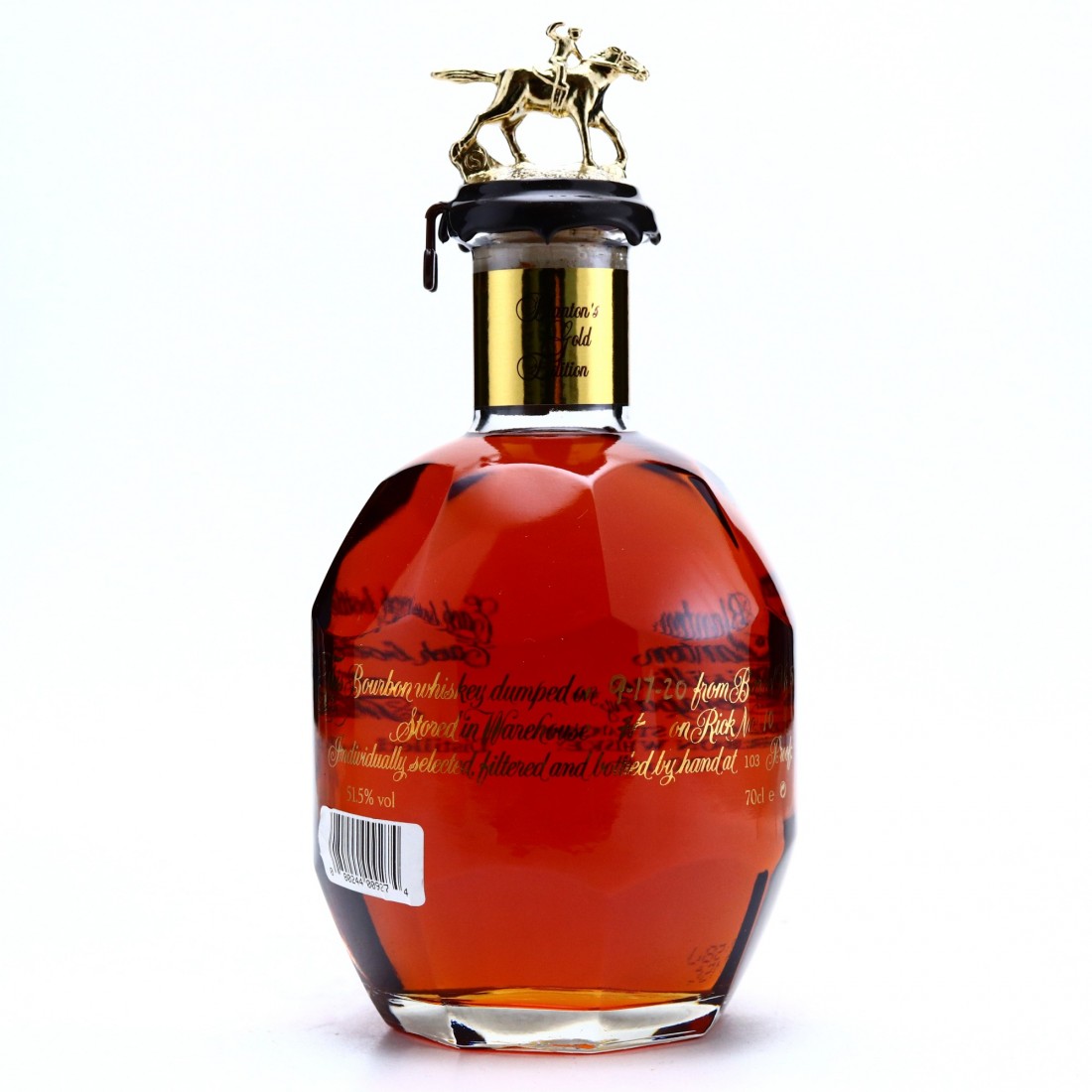 Blanton's Single Barrel Gold Edition dumped 2020 | Whisky Auctioneer