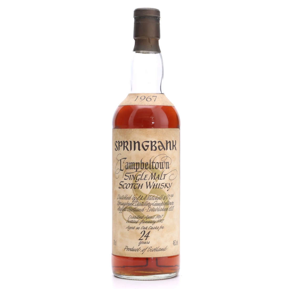 Springbank 1967 24 Year Old | Whisky Auctioneer