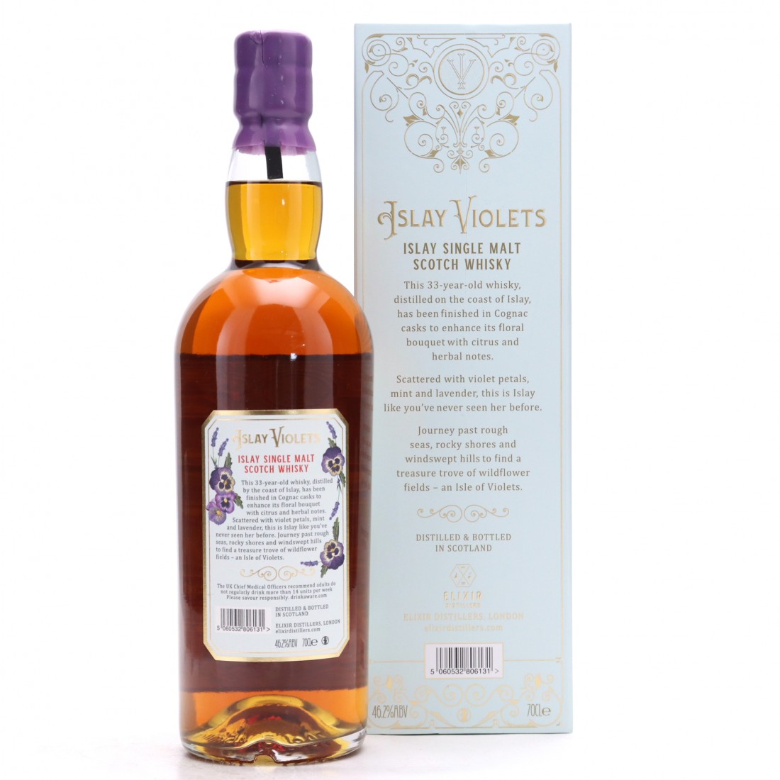 Bowmore 33 Year Old Elixir Distillers Islay Violets | Whisky Auctioneer