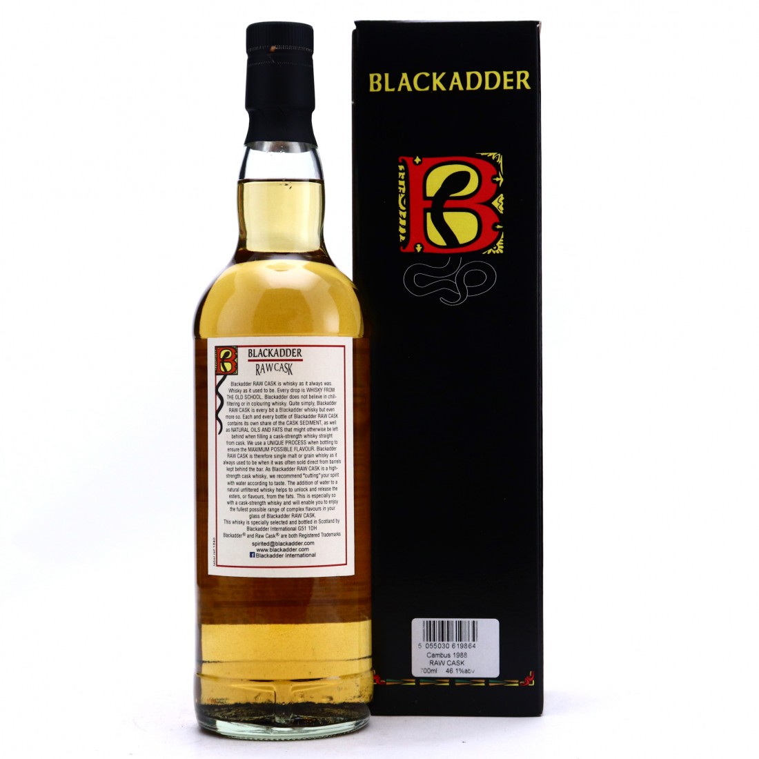 Cambus 1988 Blackadder 31 Year Old Raw Cask | Whisky Auctioneer
