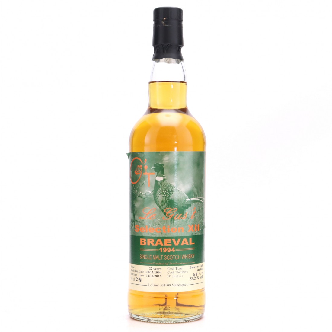 Braeval 1994 Le Gust 22 Year Old | Whisky Auctioneer