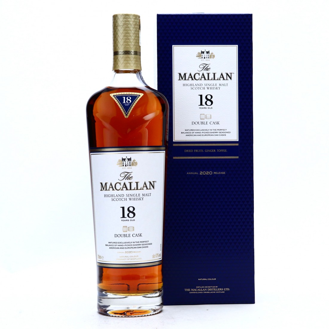 Macallan 18 Year Old Double Cask 2020 Release | Whisky Auctioneer