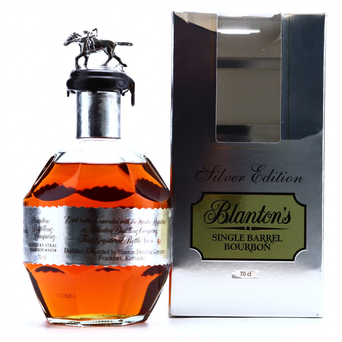 Blanton's Single Barrel Silver Edition dumped 2006 70cl | Whisky Auctioneer
