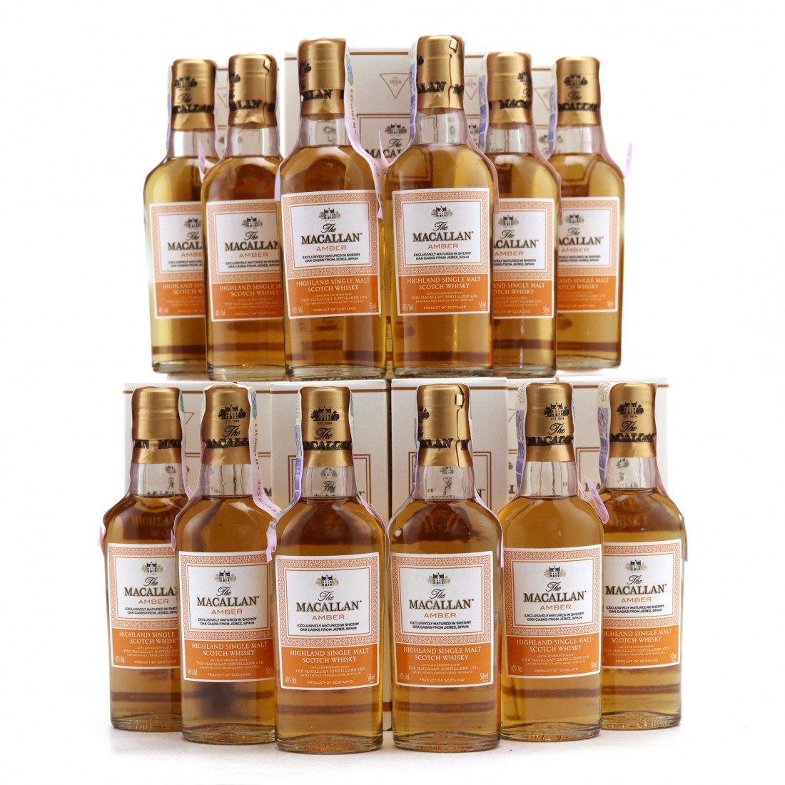 Macallan Amber Miniatures x 12 | Whisky Auctioneer