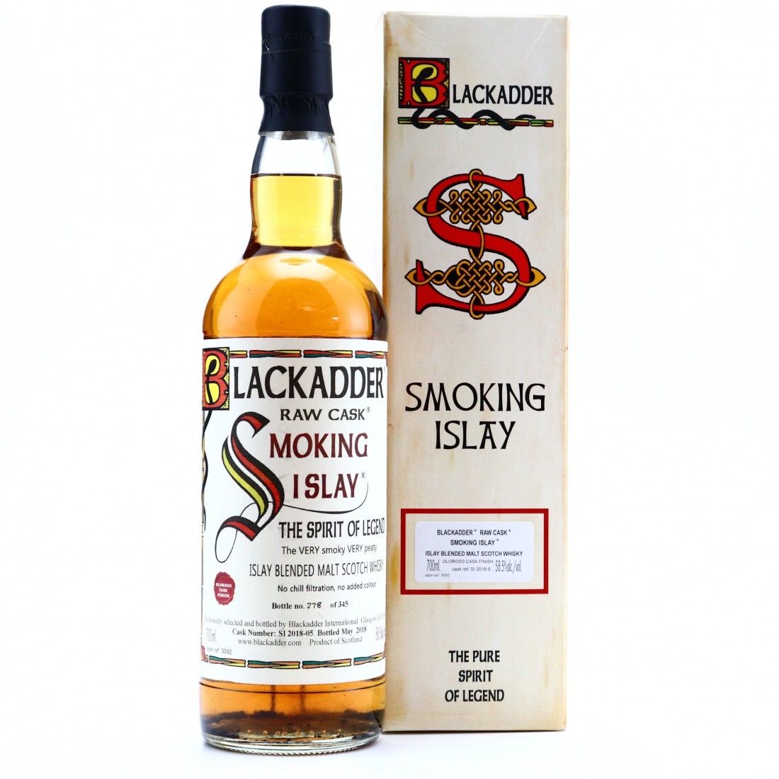 Smoking Islay Blackadder Raw Cask | Whisky Auctioneer