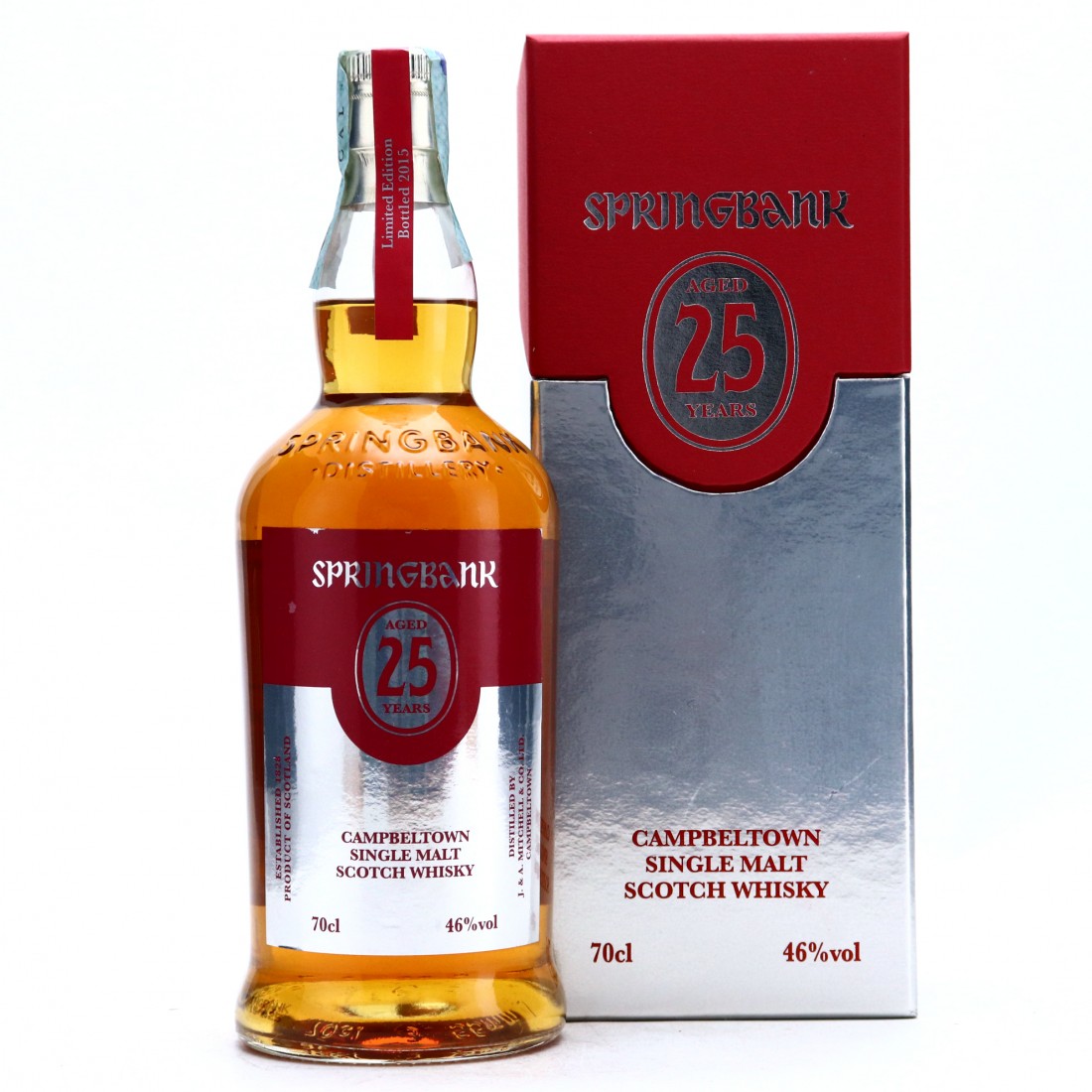 Springbank 25 Year Old 2015 Release | Whisky Auctioneer