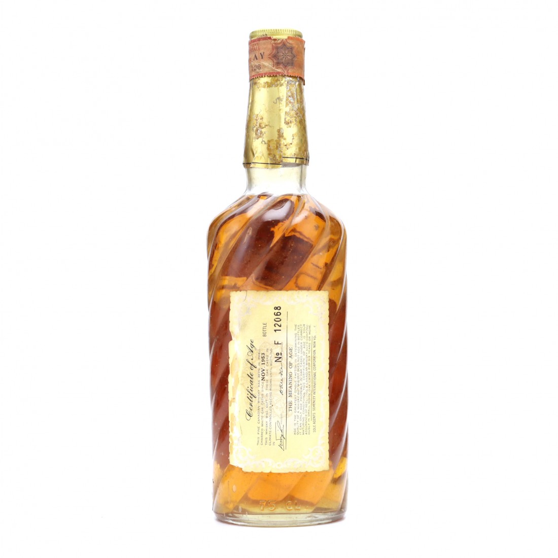 Schenley OFC 1953 8 Year Old Canadian Whiskey | Whisky Auctioneer