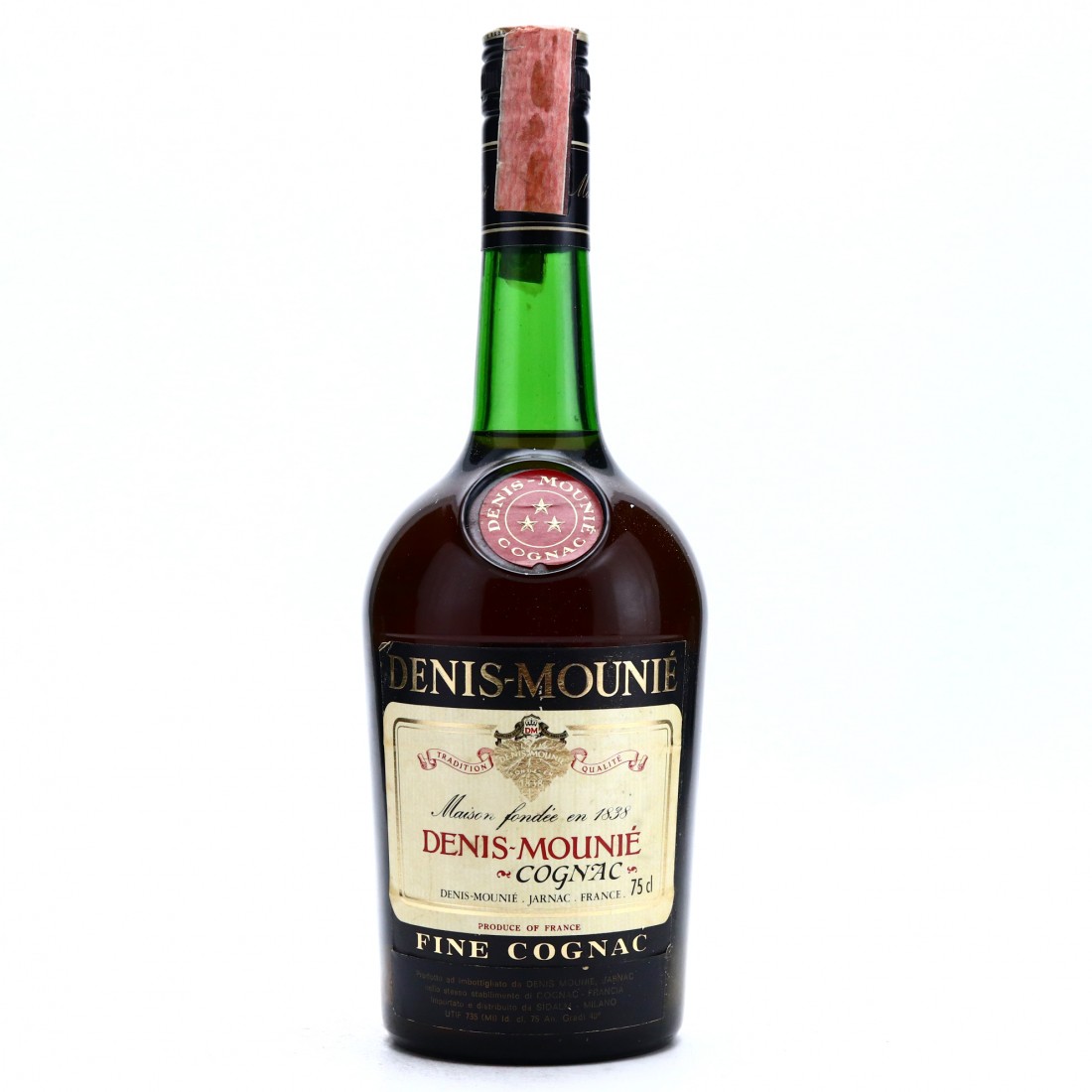 Denis-Mounie Three Star Cognac 1970s | Whisky Auctioneer