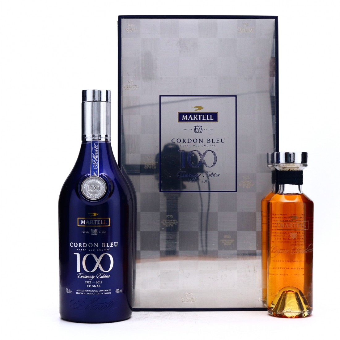 Martell Cordon Bleu Cognac Centenary Edition Gift Pack | Whisky Auctioneer
