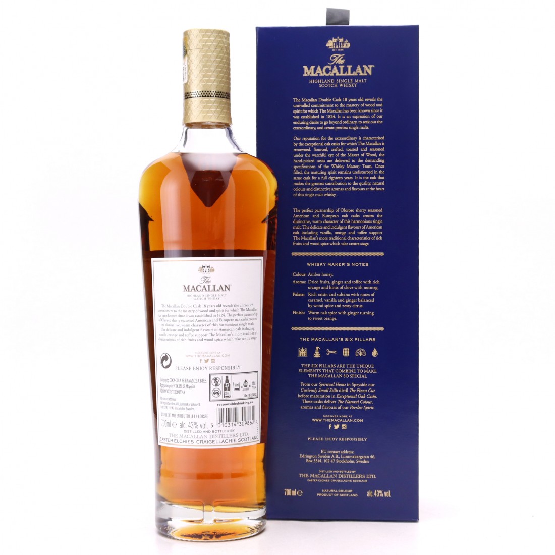 Macallan 18 Year Old Double Cask 2020 Release | Whisky Auctioneer