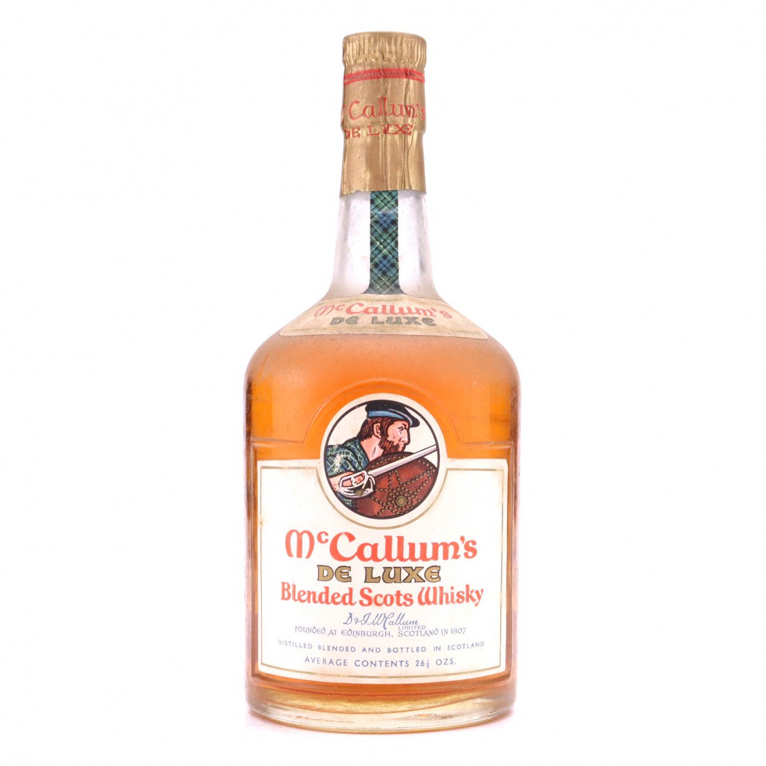 McCallum's De Luxe Scots Whisky 1960s | Whisky Auctioneer
