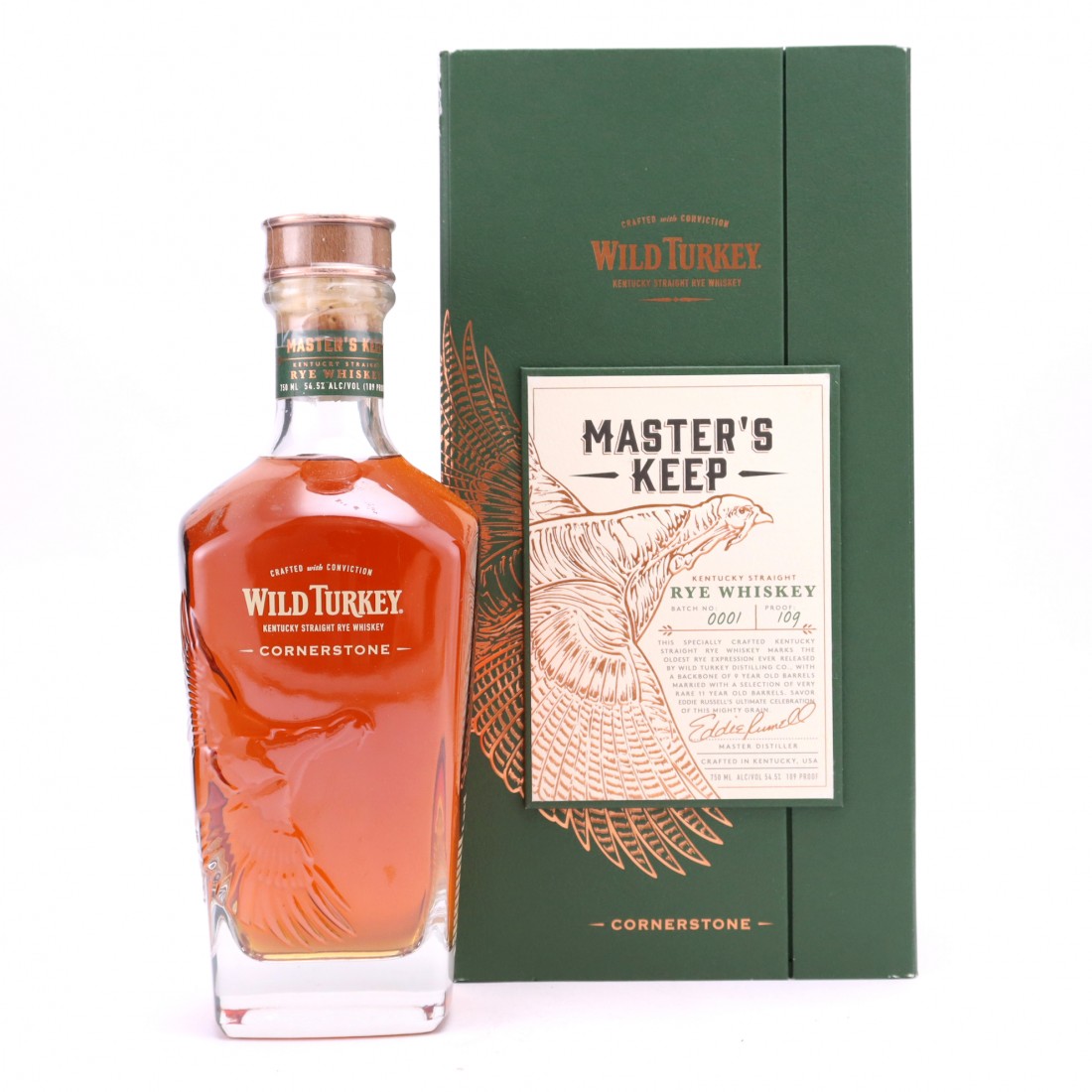 Wild Turkey Old Master's Keep Cornerstone Rye Batch #1 | Whisky Auctioneer