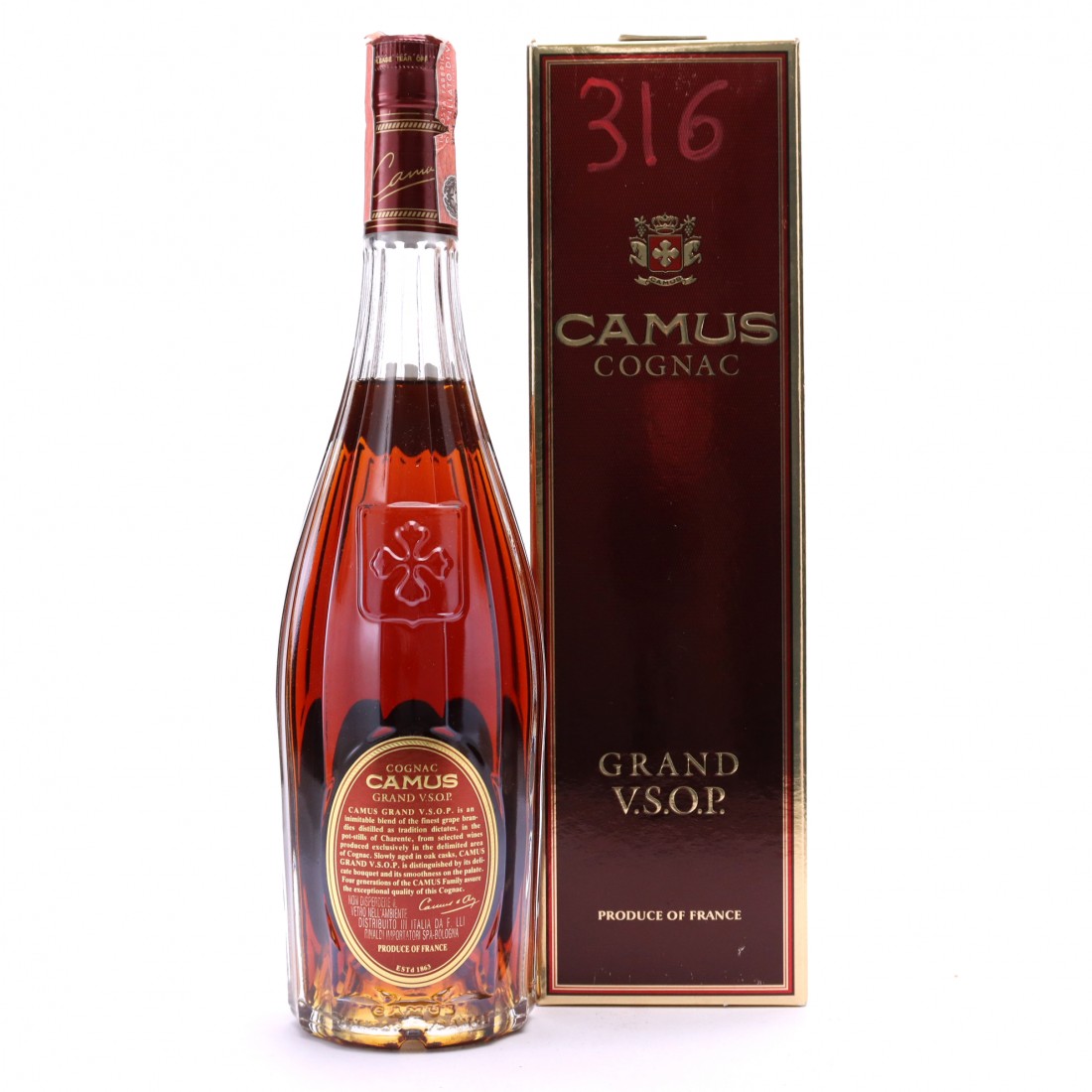 Camus Grand VSOP Cognac | Whisky Auctioneer