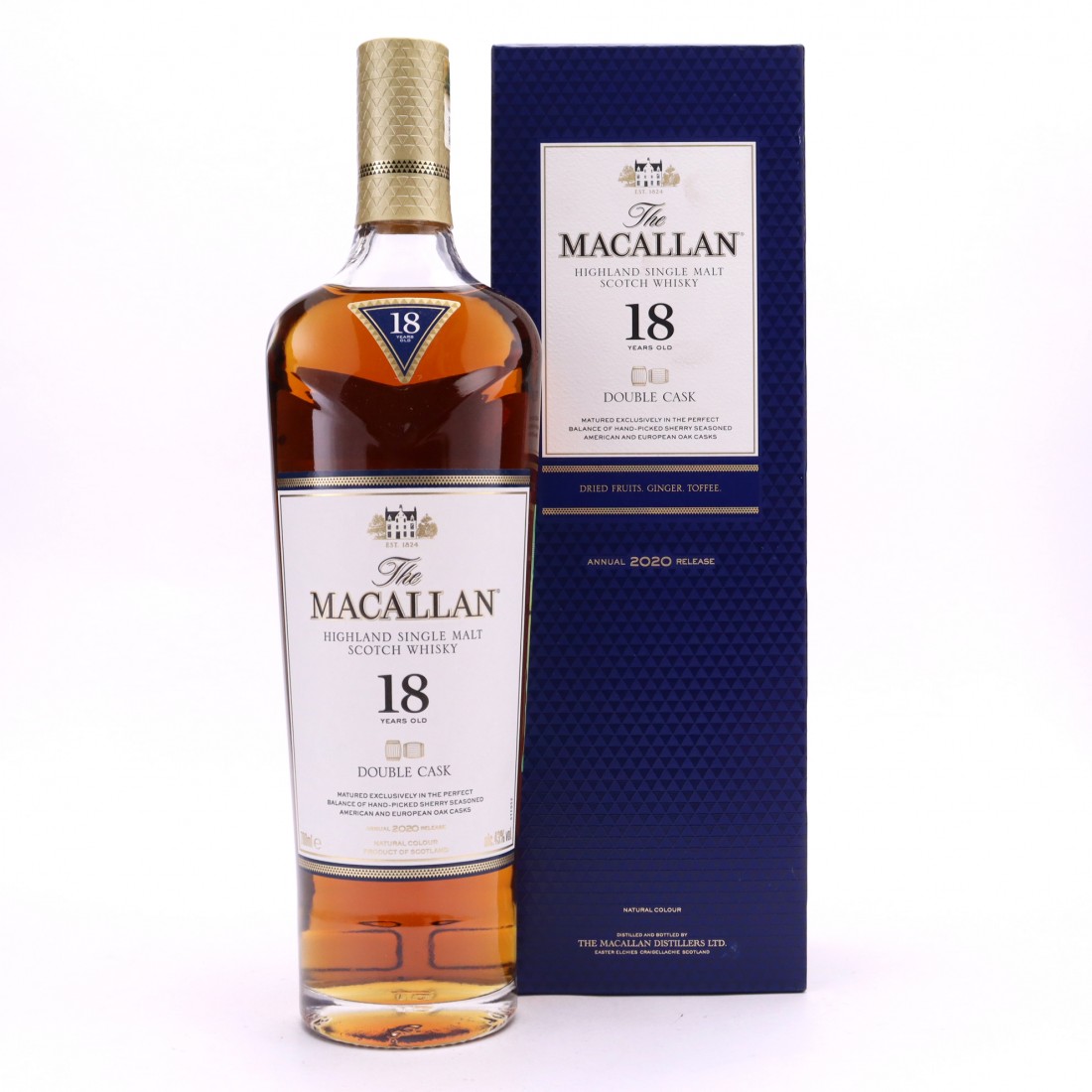 Macallan 18 Year Old Double Cask 2020 Release | Whisky Auctioneer