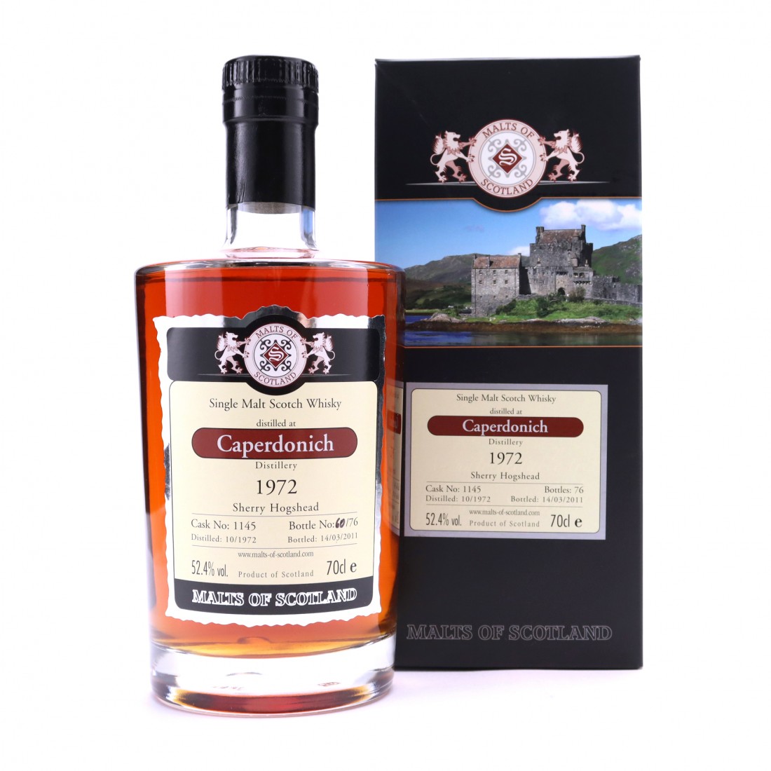 Caperdonich 1972 Malts of Scotland Sherry Hogshead | Whisky Auctioneer