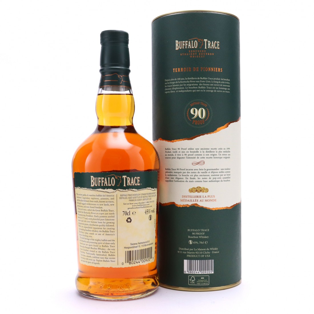 Buffalo Trace Kentucky Straight Bourbon 90 Proof 70cl | Whisky Auctioneer