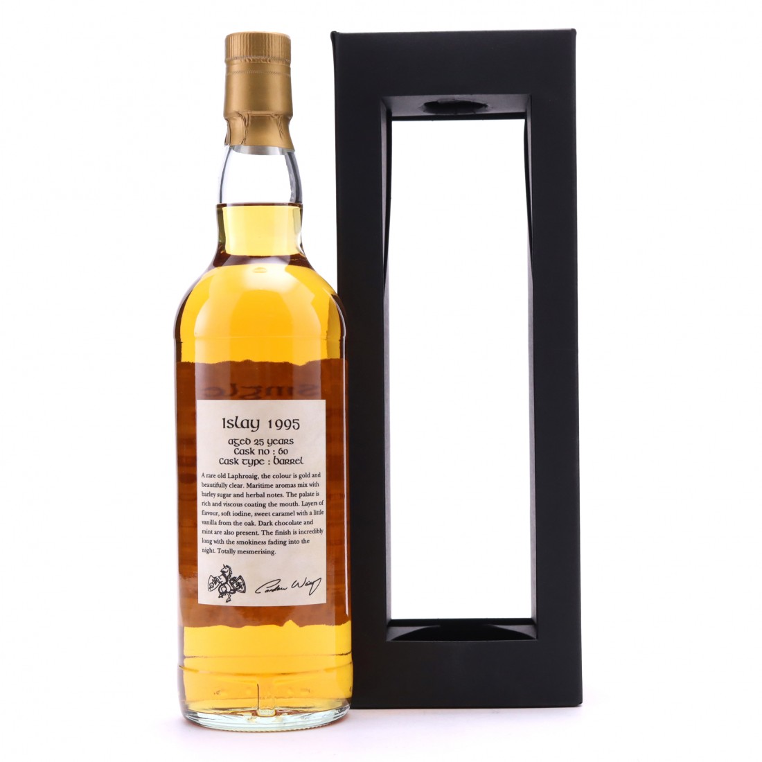 Laphroaig 1995 Kingsbury 25 Year Old Celtic Label | Whisky Auctioneer