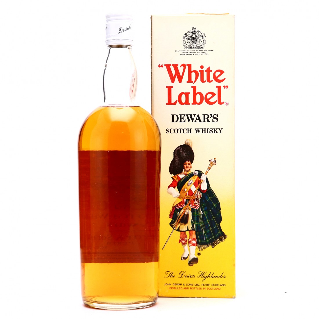 Dewar's White Label Scotch Whisky 1 Litre 1970s | Whisky Auctioneer