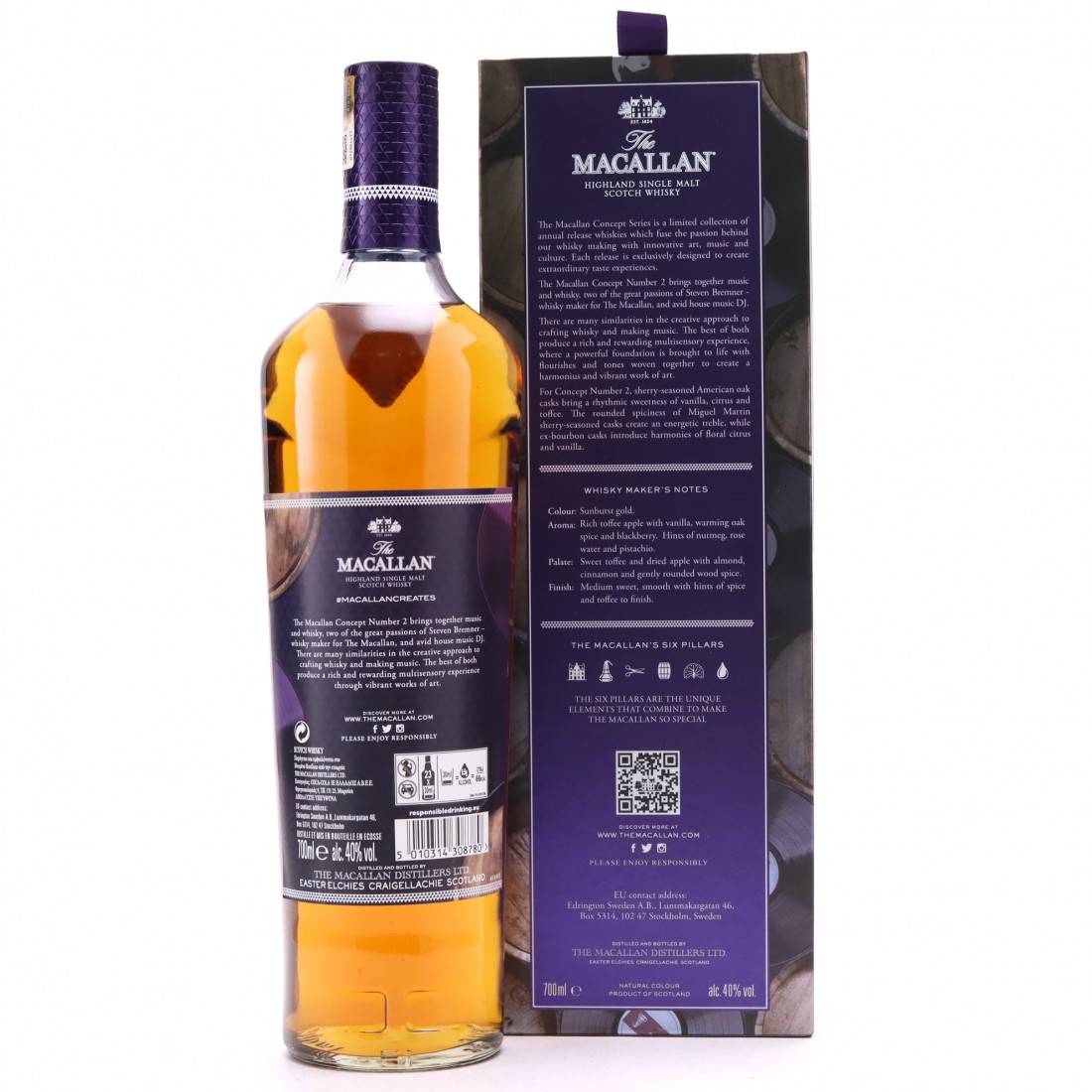 Macallan Concept Number 2 / Music | Whisky Auctioneer