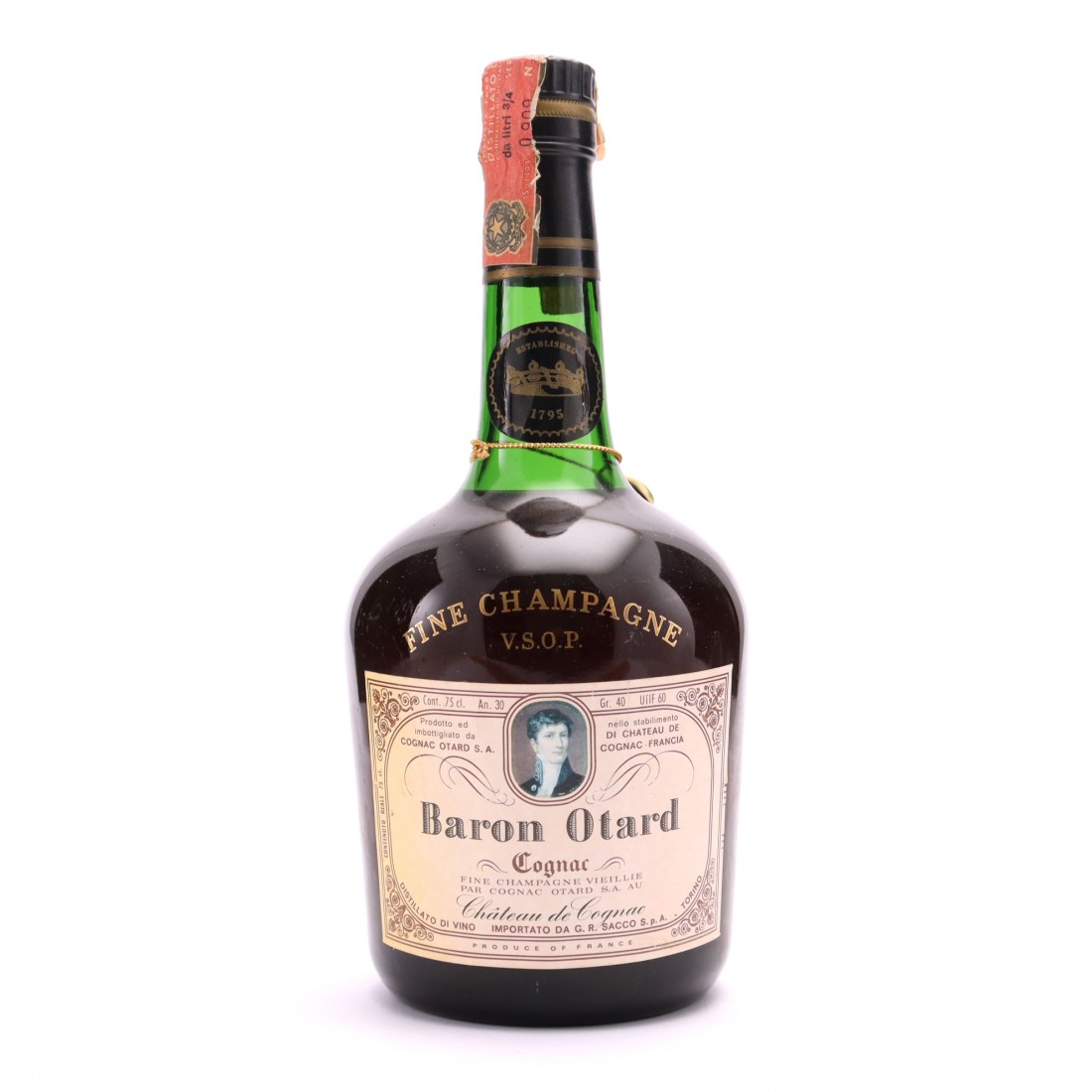 Baron Otard VSOP Fine Champagne Cognac 1980s | Whisky Auctioneer