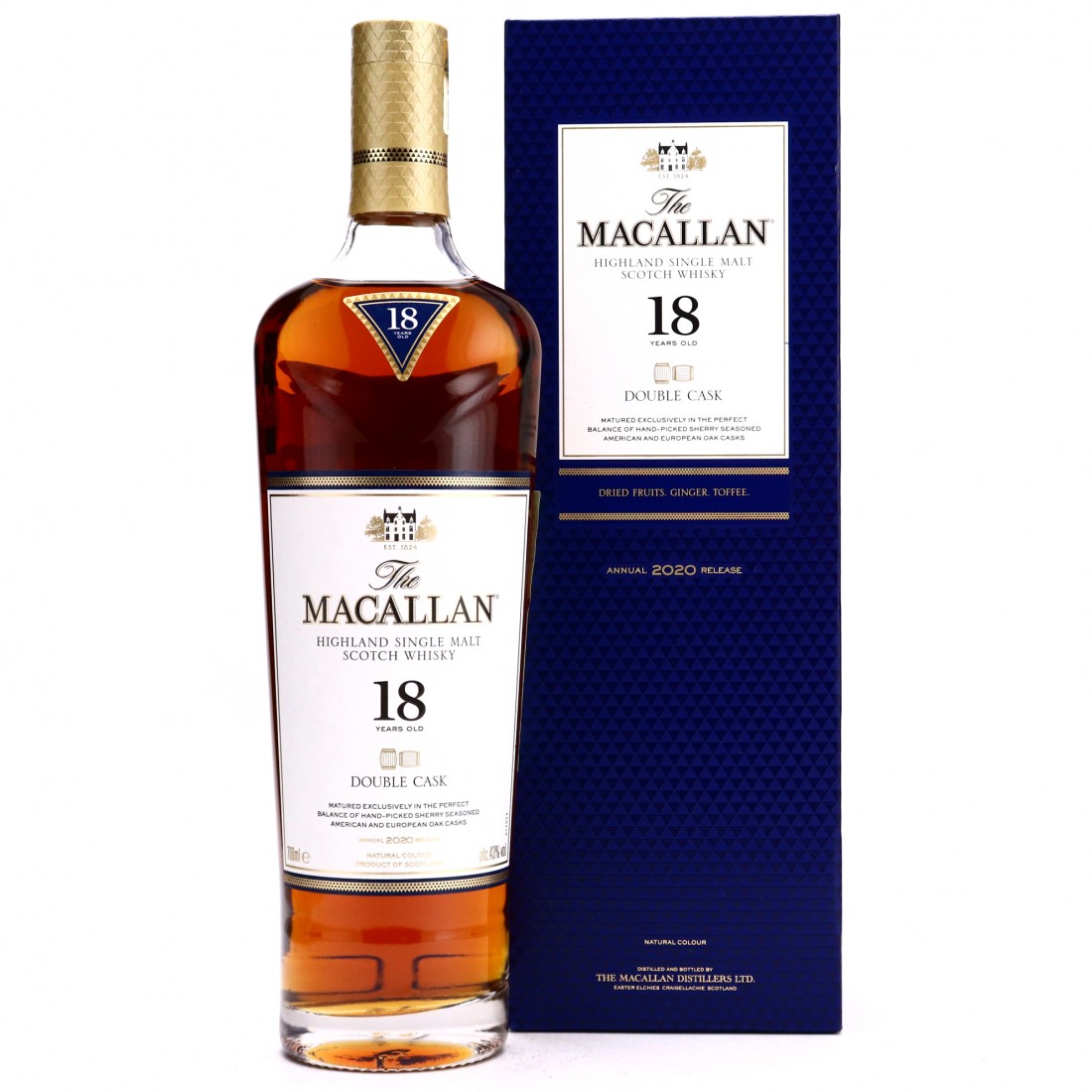 Macallan 18 Year Old Double Cask 2020 Release | Whisky Auctioneer