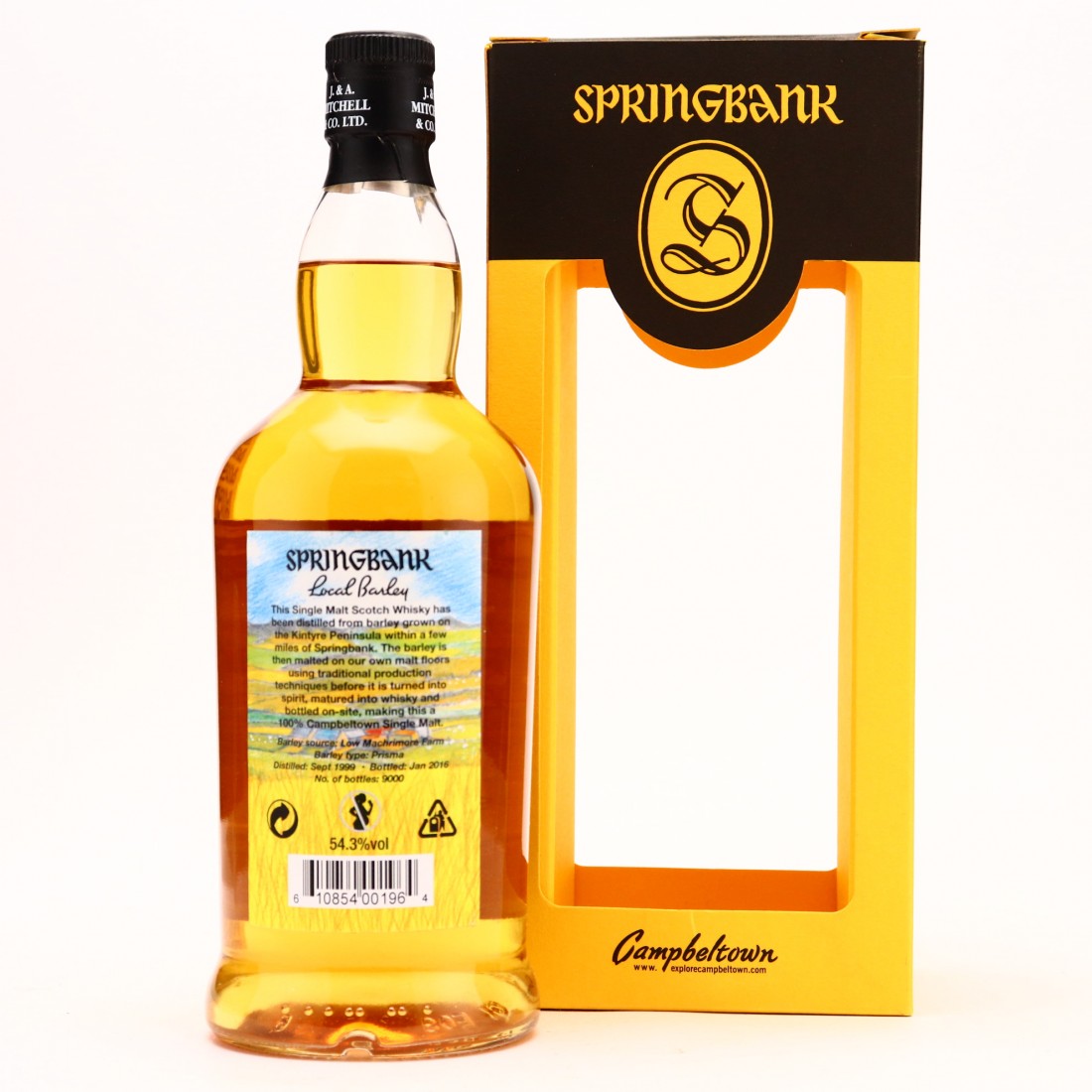 Springbank 1999 Local Barley 16 Year Old | Whisky Auctioneer