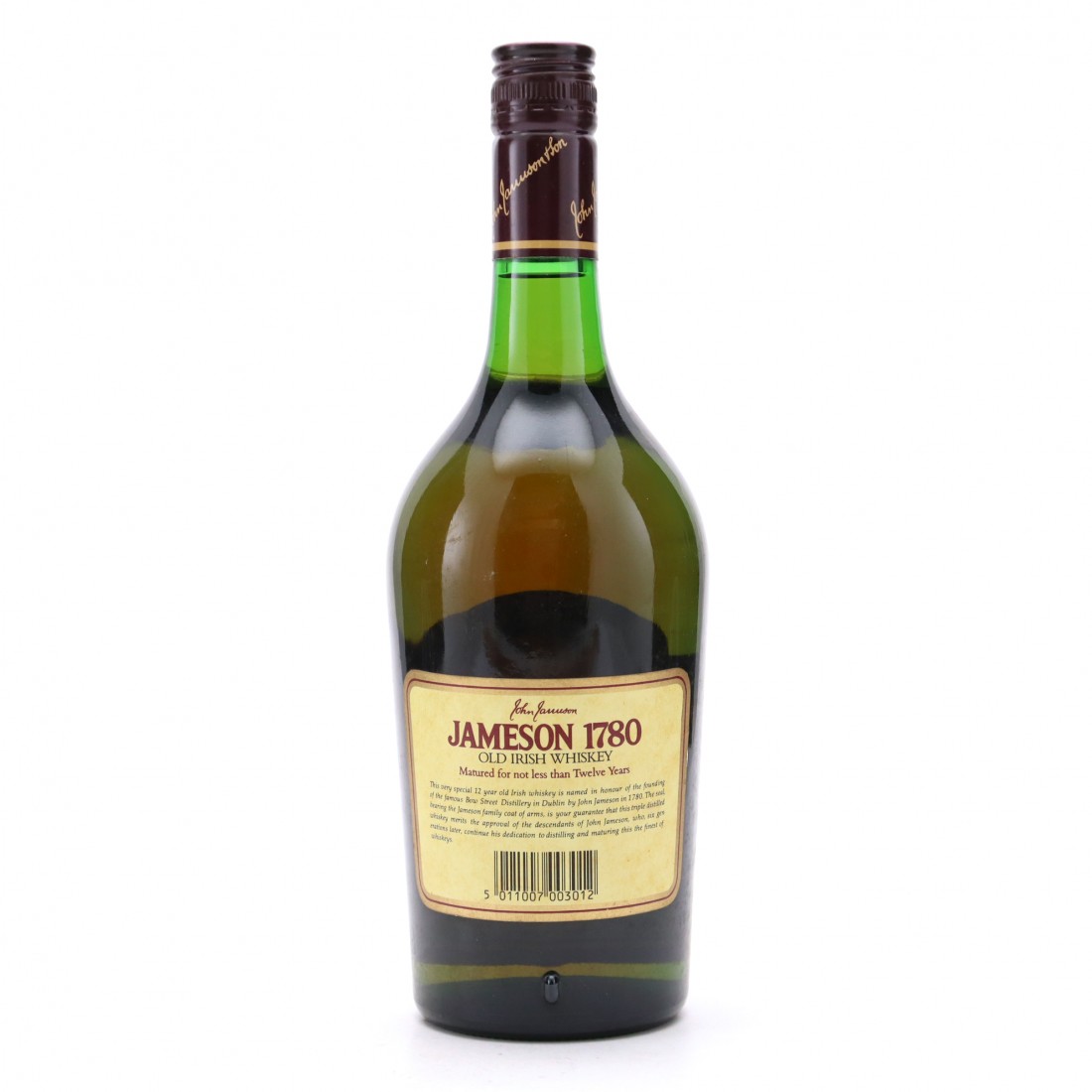 Jameson '1780' Special Reserve 12 Year Old 1980s | Whisky Auctioneer