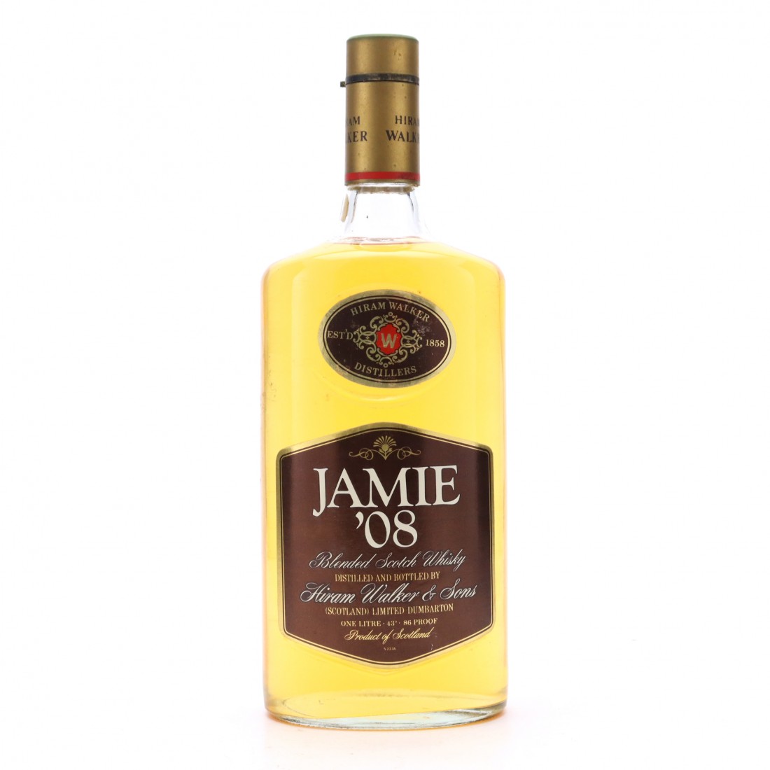 Jamie '08 Scotch Whisky 1 Litre 1980s | Whisky Auctioneer