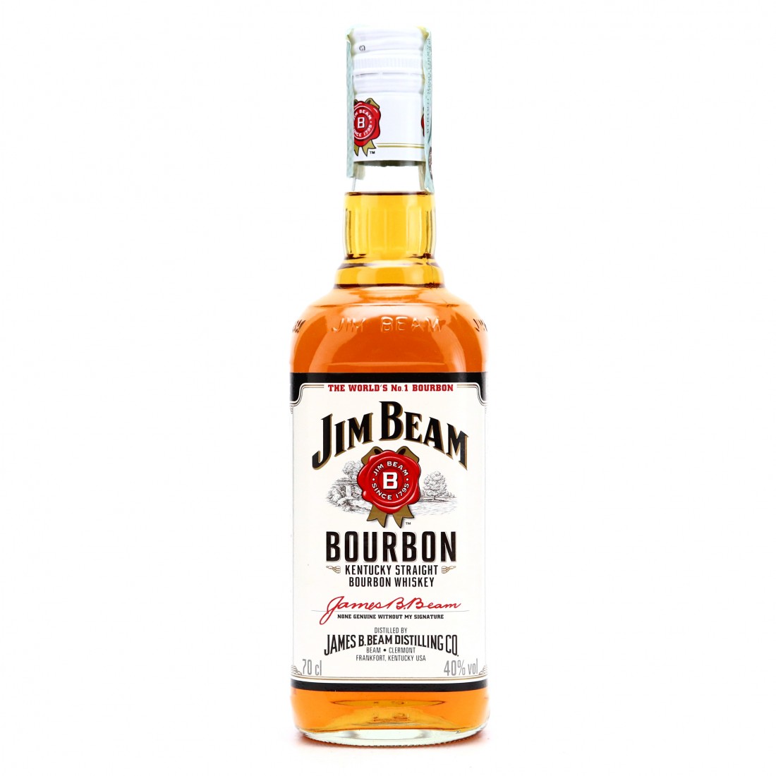 Jim Beam Kentucky Straight Bourbon 70cl | Whisky Auctioneer