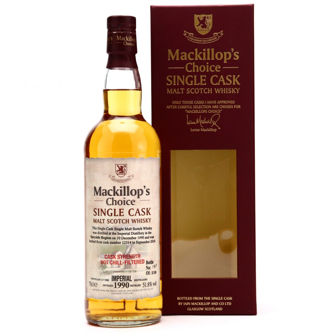 Imperial 1990 Mackillop's Choice | Whisky Auctioneer