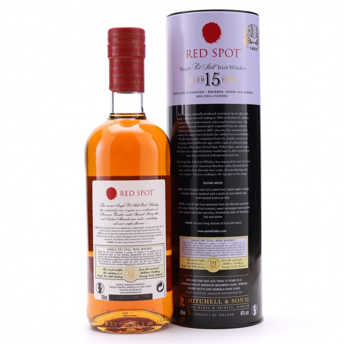 Red Spot 15 Year Old | Whisky Auctioneer