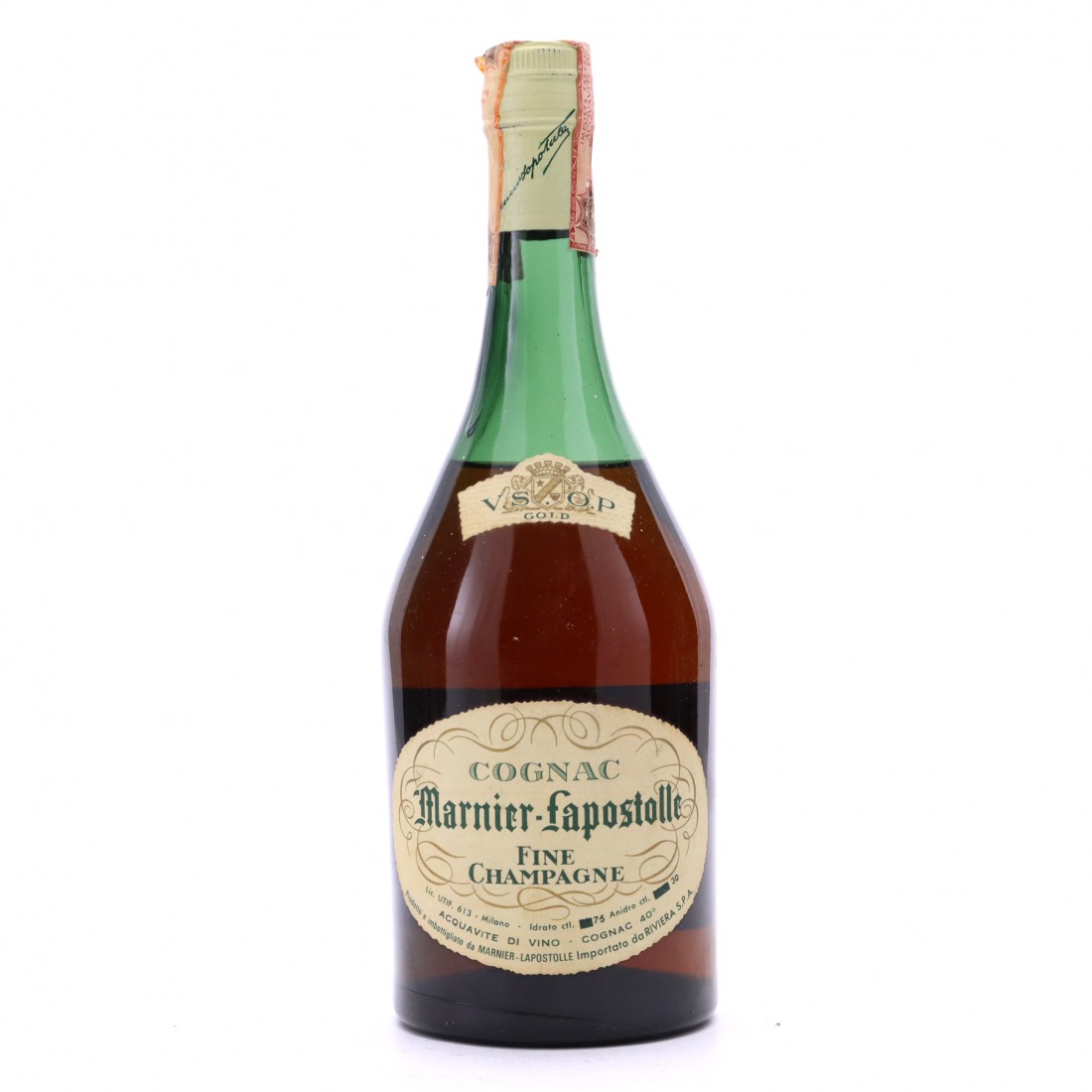 Marnier-Lapostolle VSOP Fine Champagne Cognac 1960s | Whisky Auctioneer Marnier-Lapostolle VSOP Fine Champagne Cognac 1960s | Whisky Auctioneer