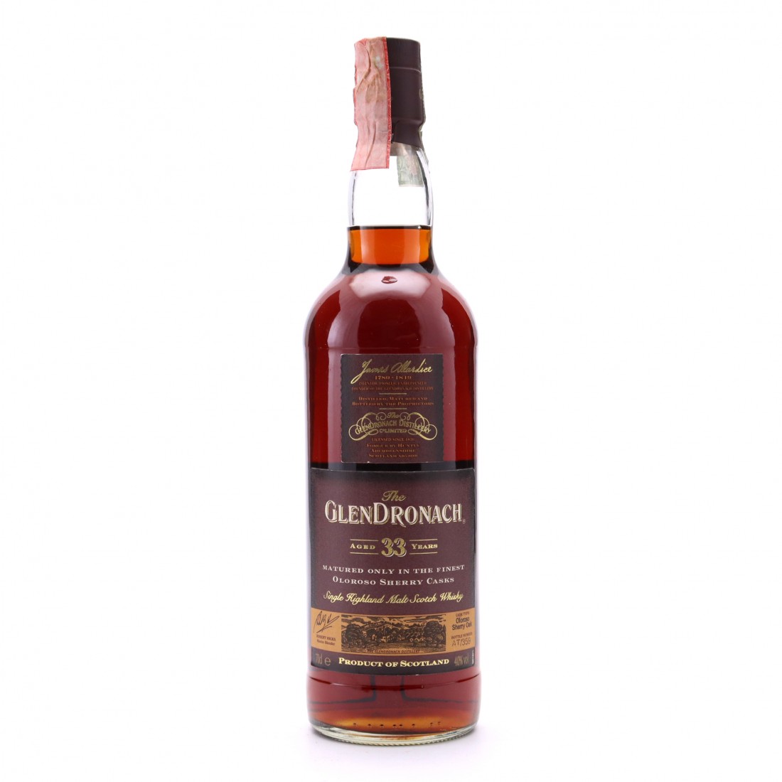 Glendronach 33 Year Old | Whisky Auctioneer
