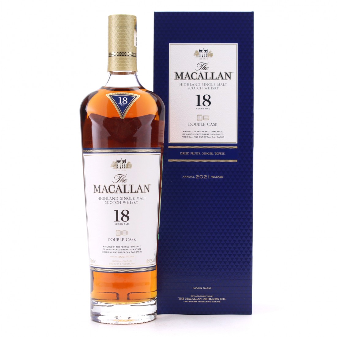 Macallan 18 Year Old Double Cask 2021 Release | Whisky Auctioneer