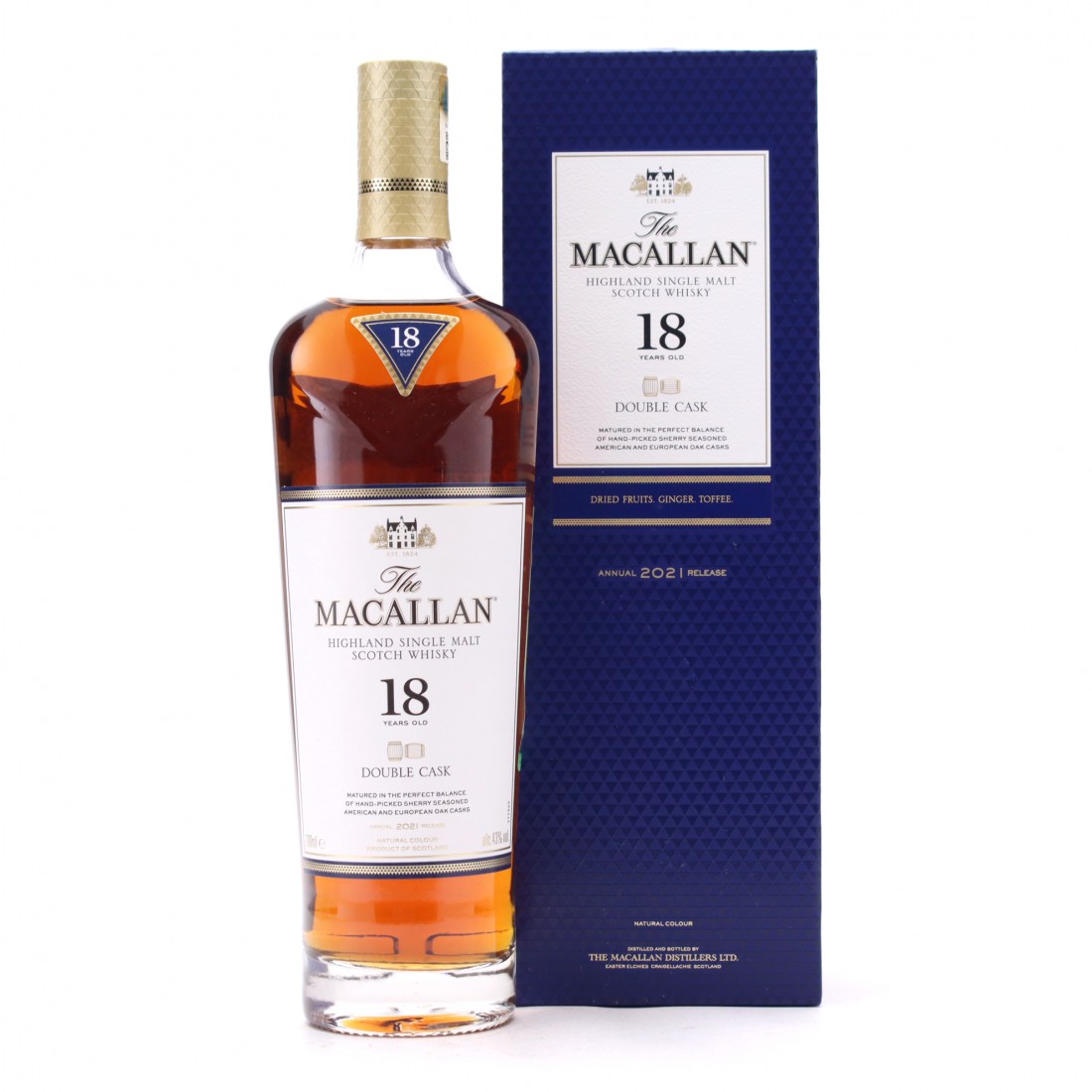 Macallan 18 Year Old Double Cask 2021 Release | Whisky Auctioneer