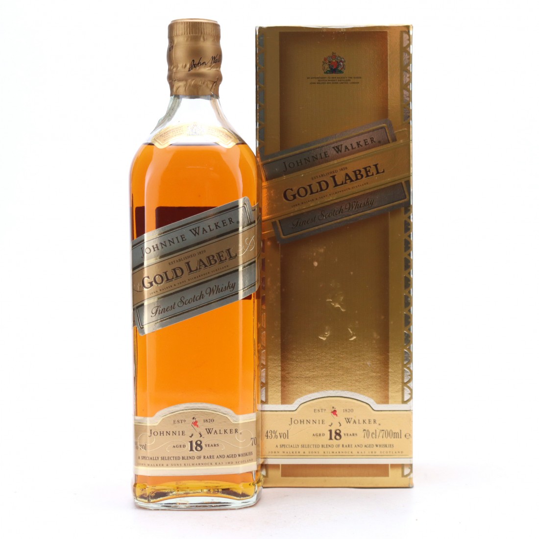 Johnnie Walker Gold Label 18 Year Old | Whisky Auctioneer