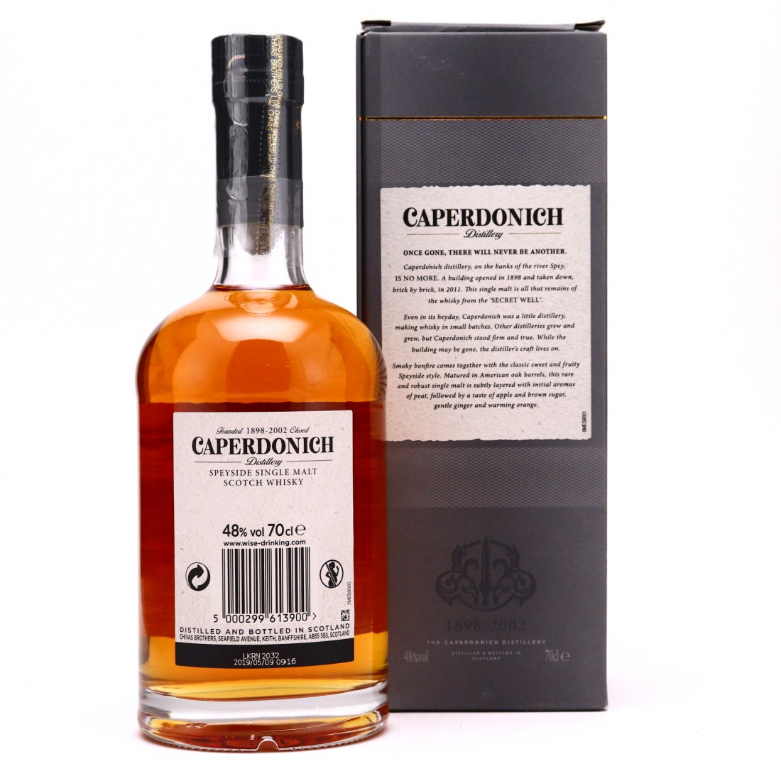 Caperdonich 18 Year Old Peated Small Batch Release / Batch 001 | Whisky ...