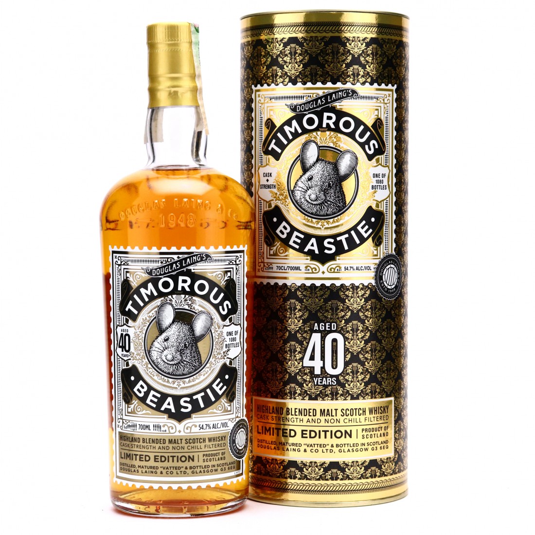 Timorous Beastie 40 Year Old Cask Strength | Whisky Auctioneer