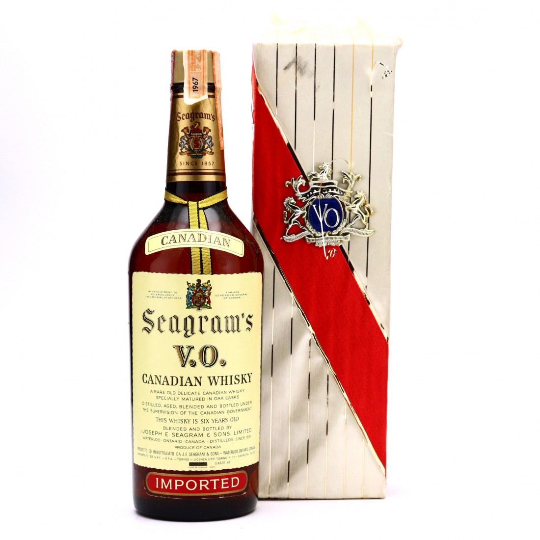 Seagram's VO 1967 Canadian Whisky | Whisky Auctioneer