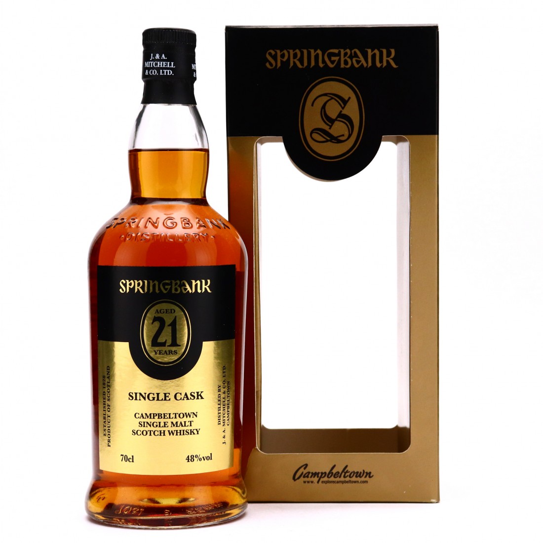 Springbank 21 Year Old Single Oloroso Cask / Juul's Vin & Spiritus ...